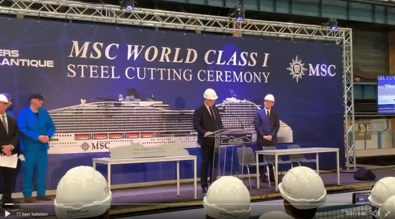 The Future of Cruising: totstandkoming van de MSC World Europa