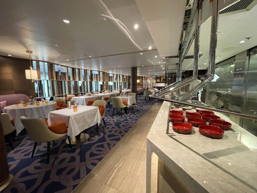 Cruiseschip Rotterdam: Restaurants en eetgelegenheden