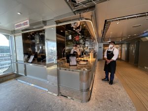 Fotoreportage cruiseschip Rotterdam: Restaurants en eetgelegenheden