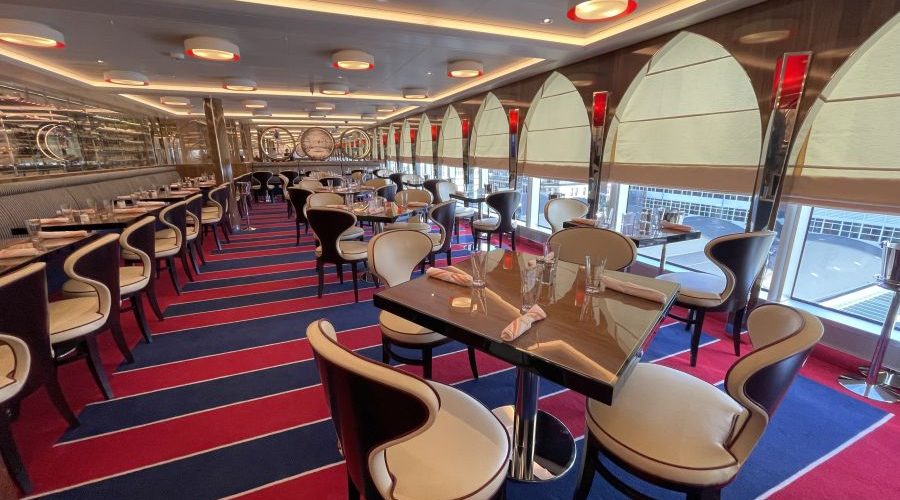 Fotoreportage cruiseschip Rotterdam: Restaurants en eetgelegenheden