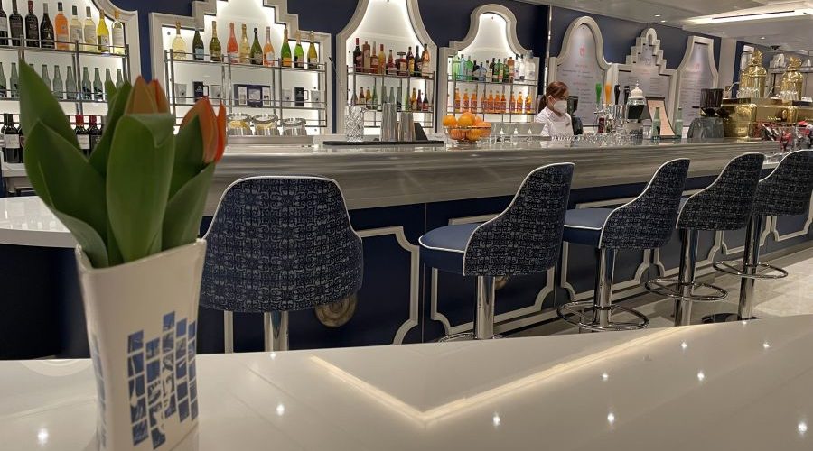 Fotoreportage cruiseschip Rotterdam: Restaurants en eetgelegenheden